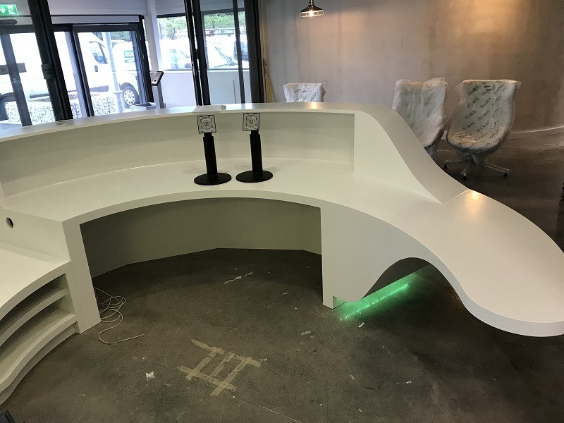 Custom Reception Unit Projects - Bye Design